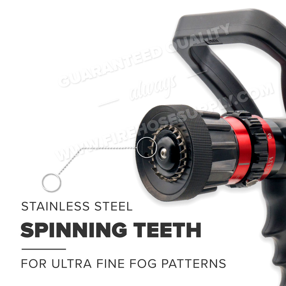 1" Fire Hose Nozzle Pistol Grip 13-26-40-60 GPM – FireHoseSupply.com