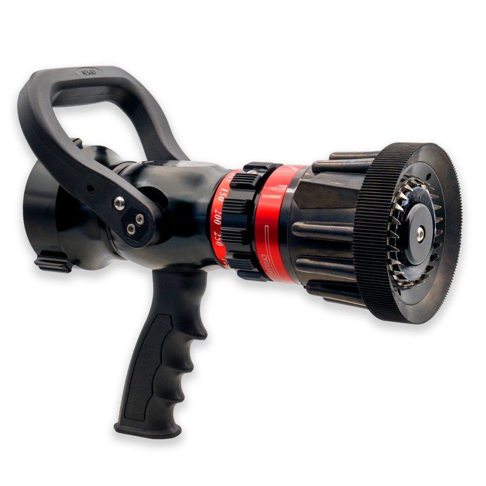 2-1/2" Fire Hose Nozzle Pistol Grip 95-125-150-200-250 GPM ...