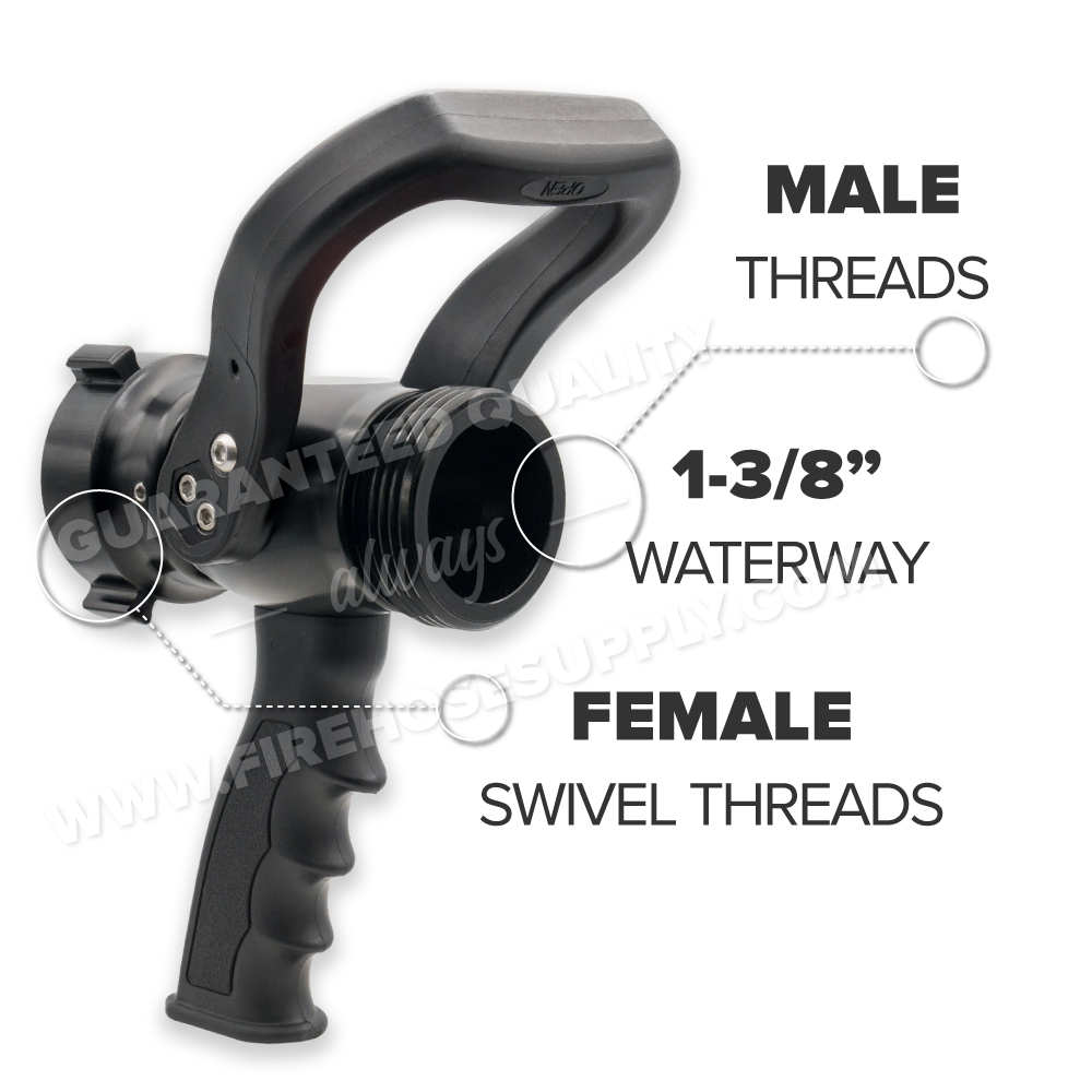 2" Pistol Grip Ball Shut Off Valve – FireHoseSupply.com