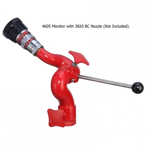 2-1/2" Industrial Fire Monitor 2 1/4" Waterway 500 GPM – FireHoseSupply.com