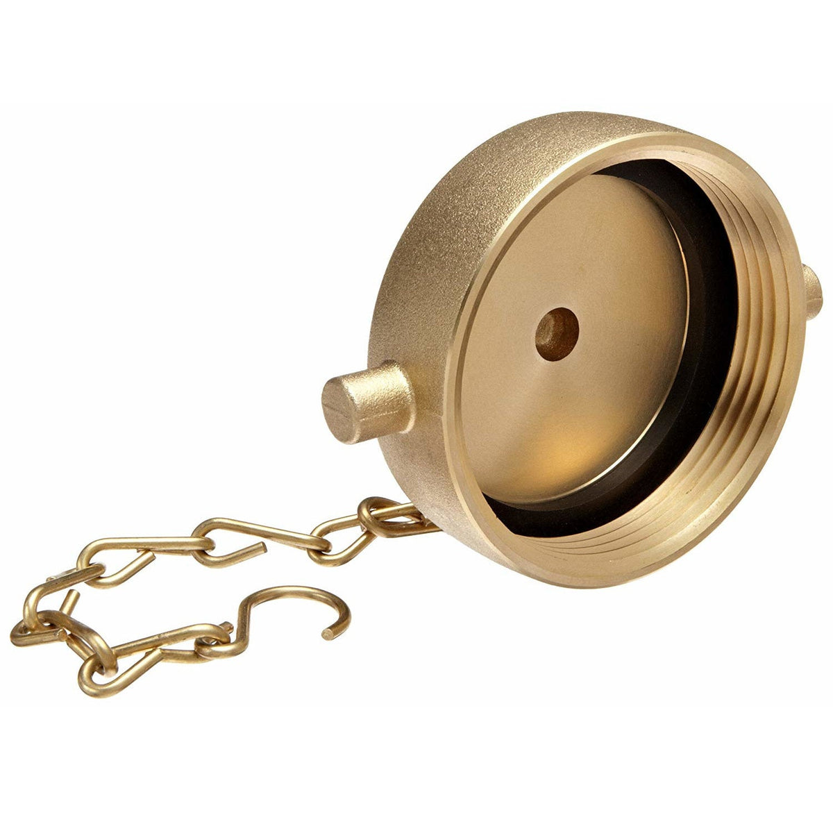 Fire Hydrant Cap 1.5" NPSH Female With Chain – FireHoseSupply.com