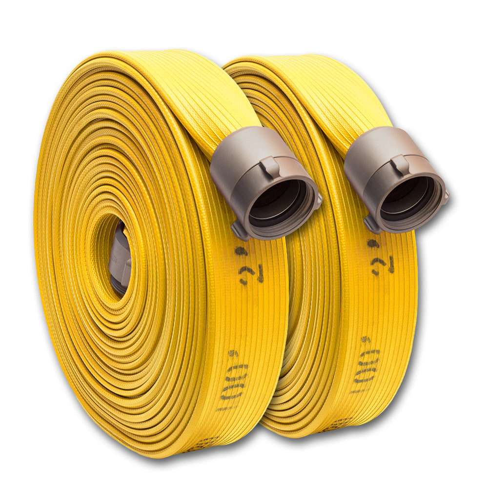 1" Inch Rubber Covered Fire Hose | FireHoseSupply.com