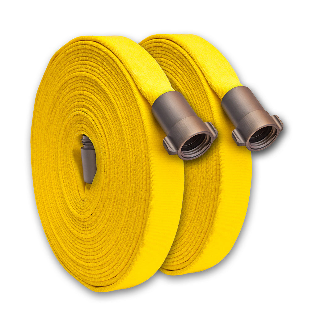 1" Inch Forestry Fire Hose Yellow | FireHoseSupply.com
