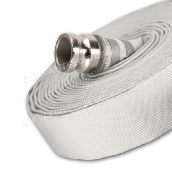 2" Inch Camlock Hose Quick Connect Single Jacket | FireHoseSupply.com