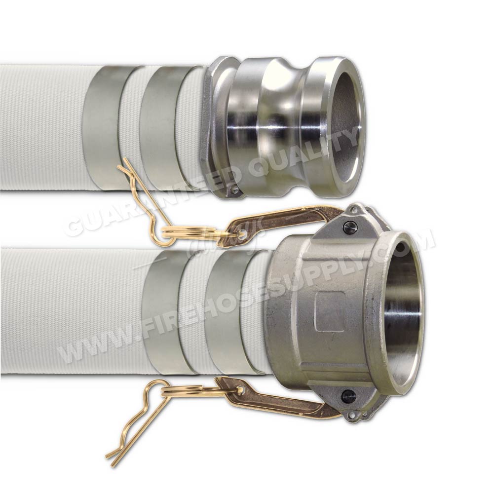 2" Inch Camlock Hose Quick Connect Single Jacket | FireHoseSupply.com