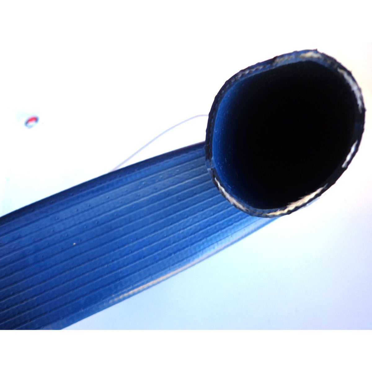 1.5" Blue Rubber Scrap Hose – FireHoseSupply.com