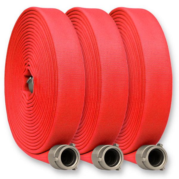4" Inch Fire Hose Double Jacket | FireHoseSupply.com