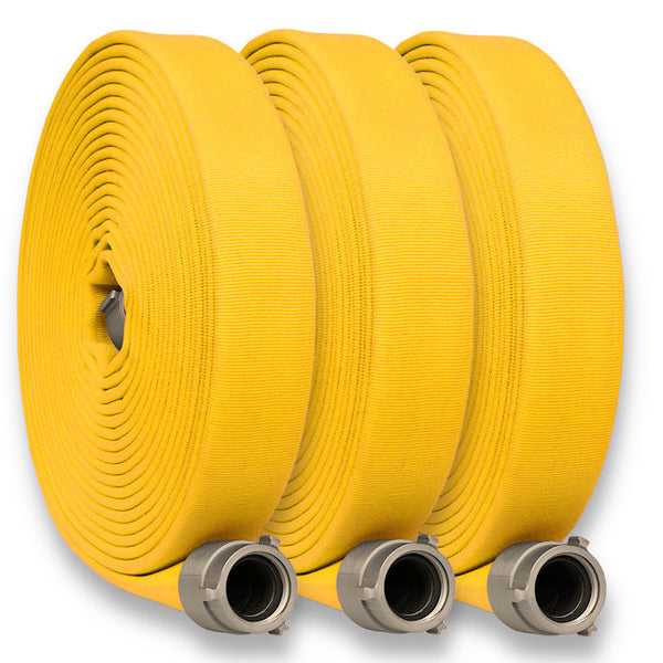 4" Inch Fire Hose Double Jacket | FireHoseSupply.com