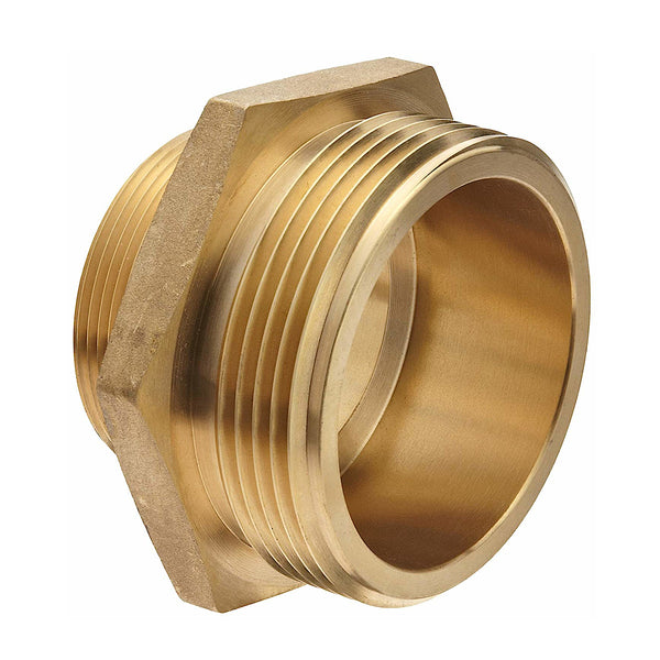 2.5" NST (NH) Male x 2" NPT Male Pipe Adapter – FireHoseSupply.com