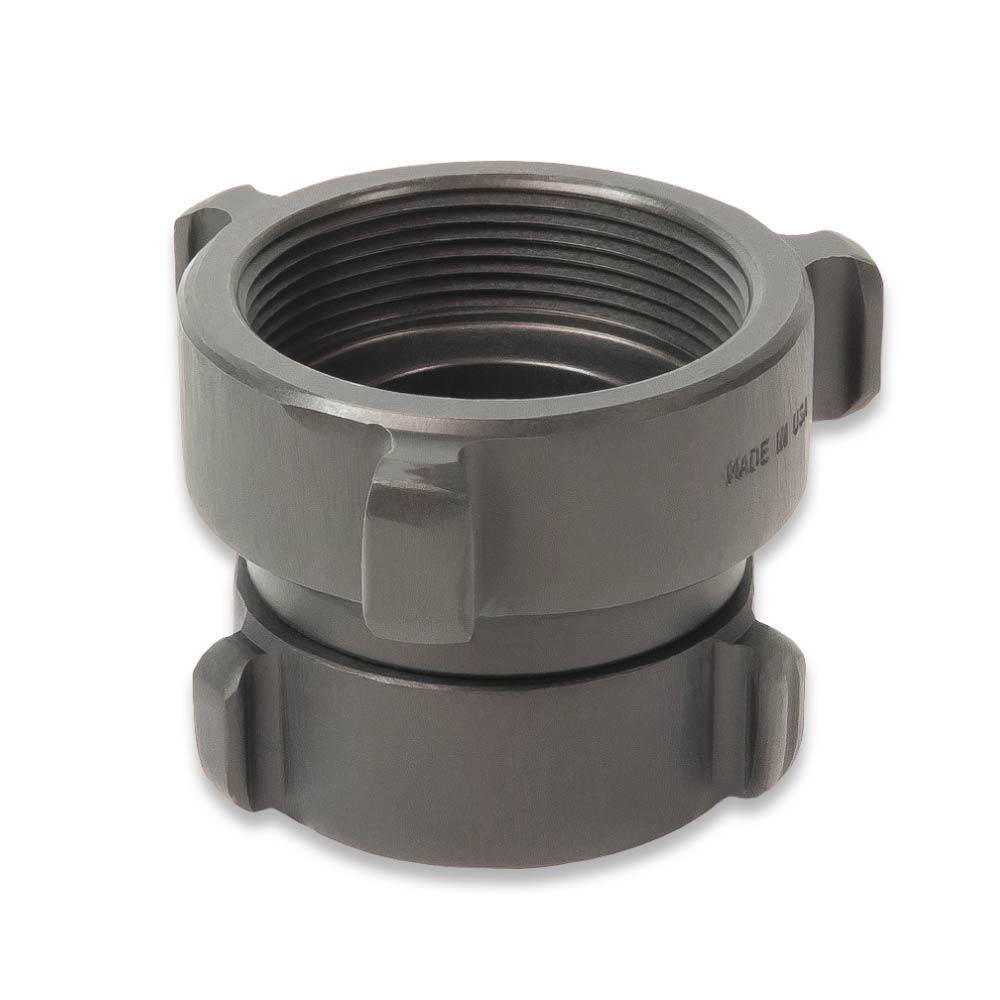 2" NPSH Female Swivel x 2" NPSH Female Rigid Adapter Aluminum ...