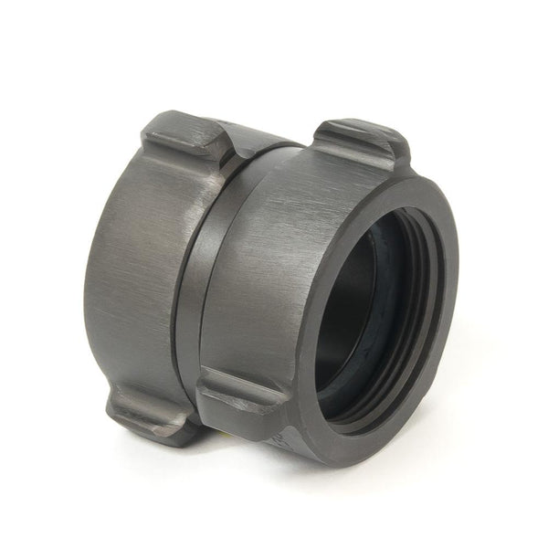 2" NPSH Female x 2" NPSH Female Adapter Aluminum – FireHoseSupply.com