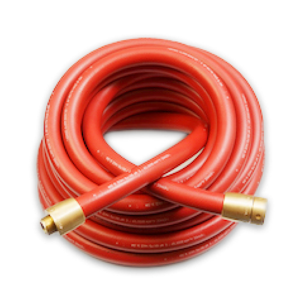 1" Booster Hose Heavy Duty Brass Fittings 800 PSI – FireHoseSupply.com