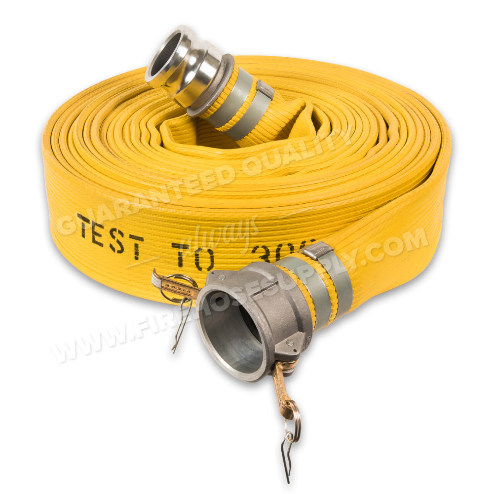 3" Inch Rubber Fire Hose Quick Camlock – FireHoseSupply.com