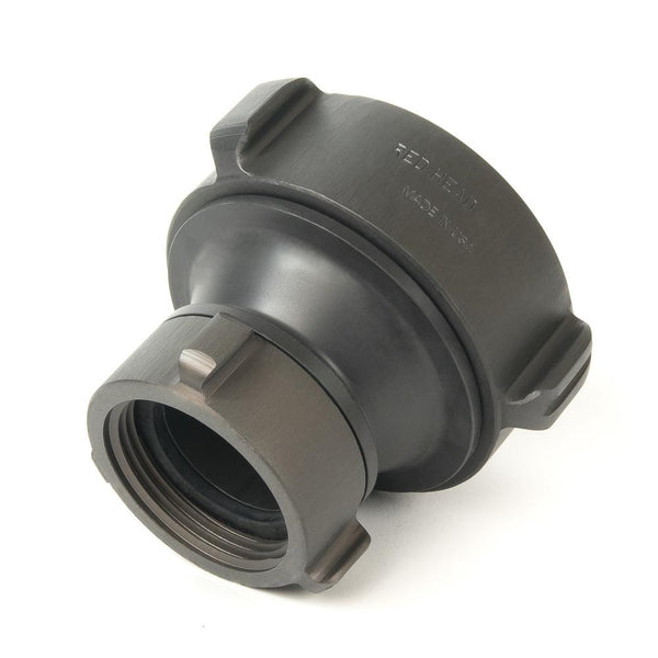 3" NPSH Female x 4" NPSH Female Adapter Aluminum – FireHoseSupply.com