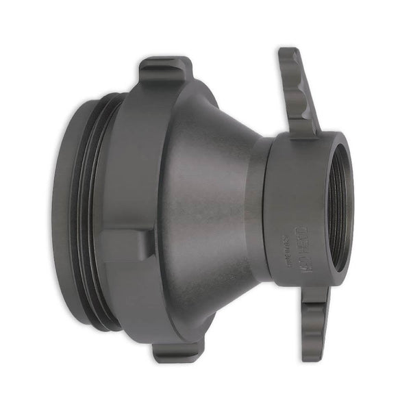 6" NH (NST) Female Long Handle x 4.5" NH (NST) Male Adapter Aluminum ...