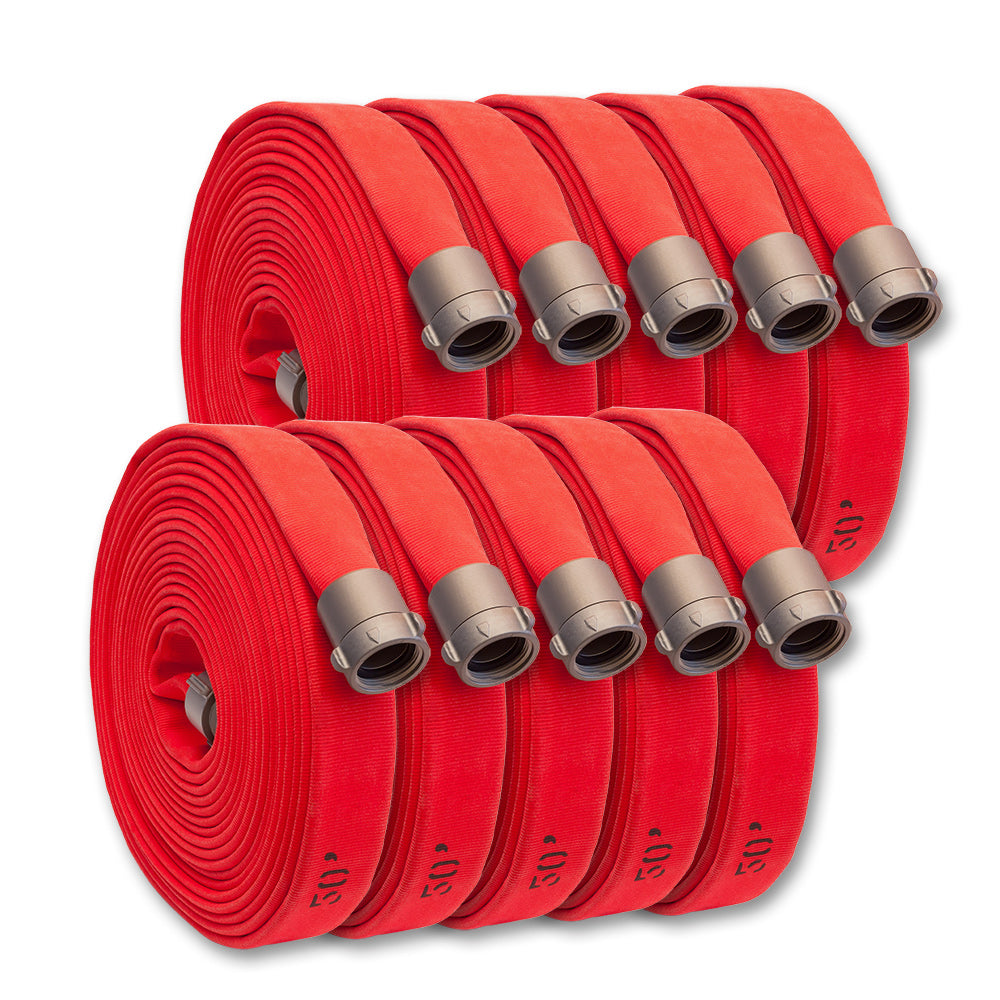 BULK 1-3/4" Double Jacket Fire Hose Red – FireHoseSupply.com