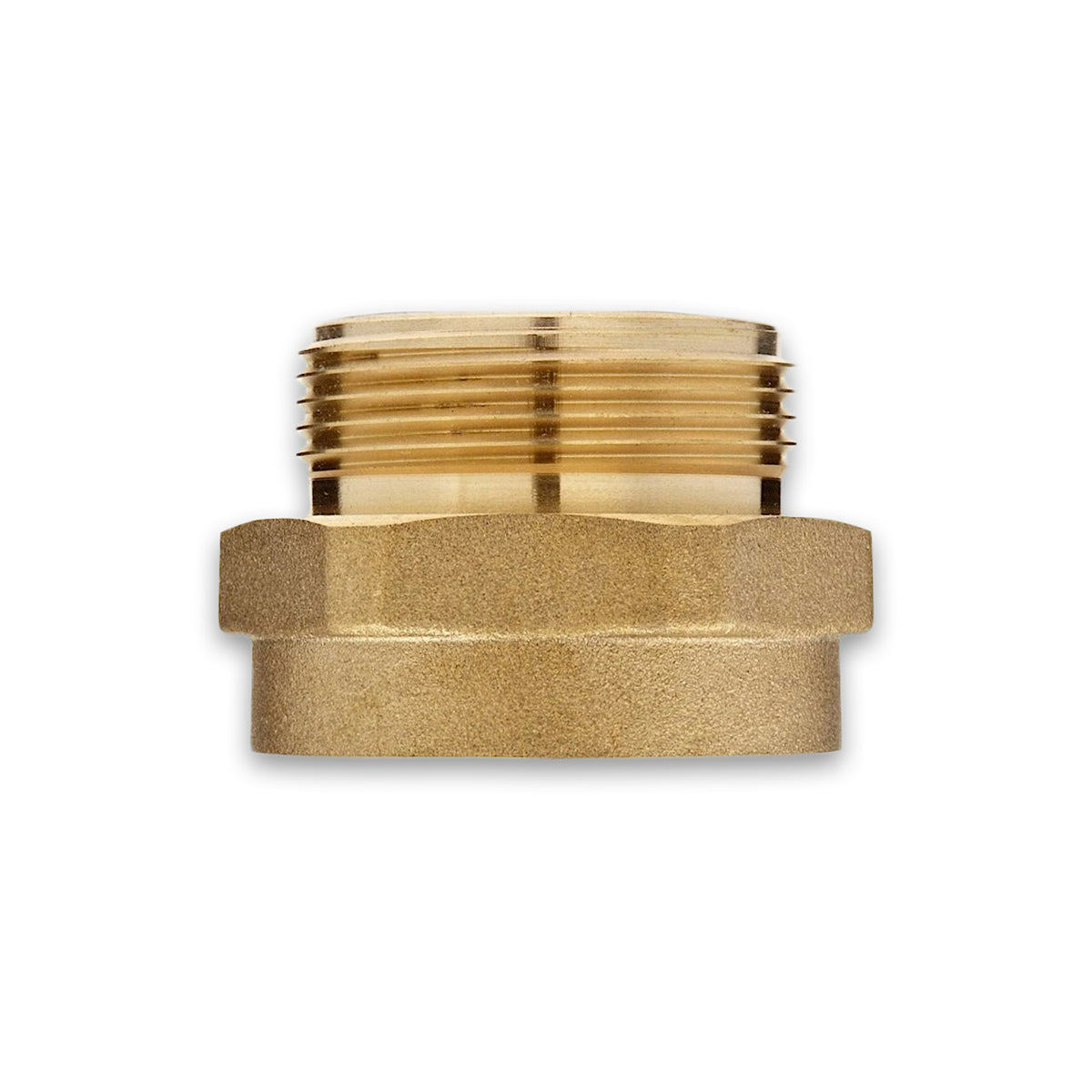 Female to Male Brass Adapter (Hex) – FireHoseSupply.com