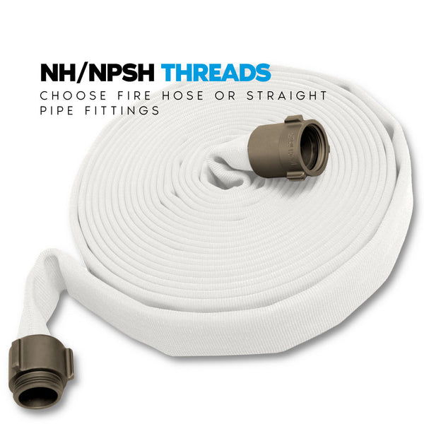 3" Inch Fire Hose Double Jacket | FireHoseSupply.com