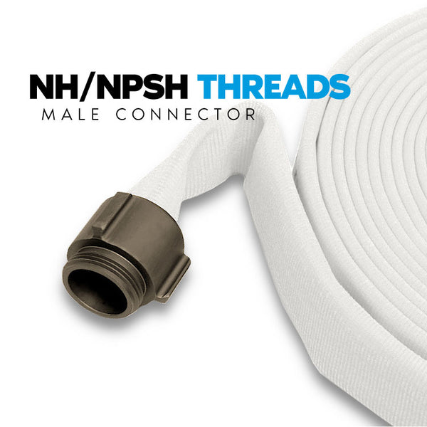 5" Inch Fire Hose Double Jacket | FireHoseSupply.com