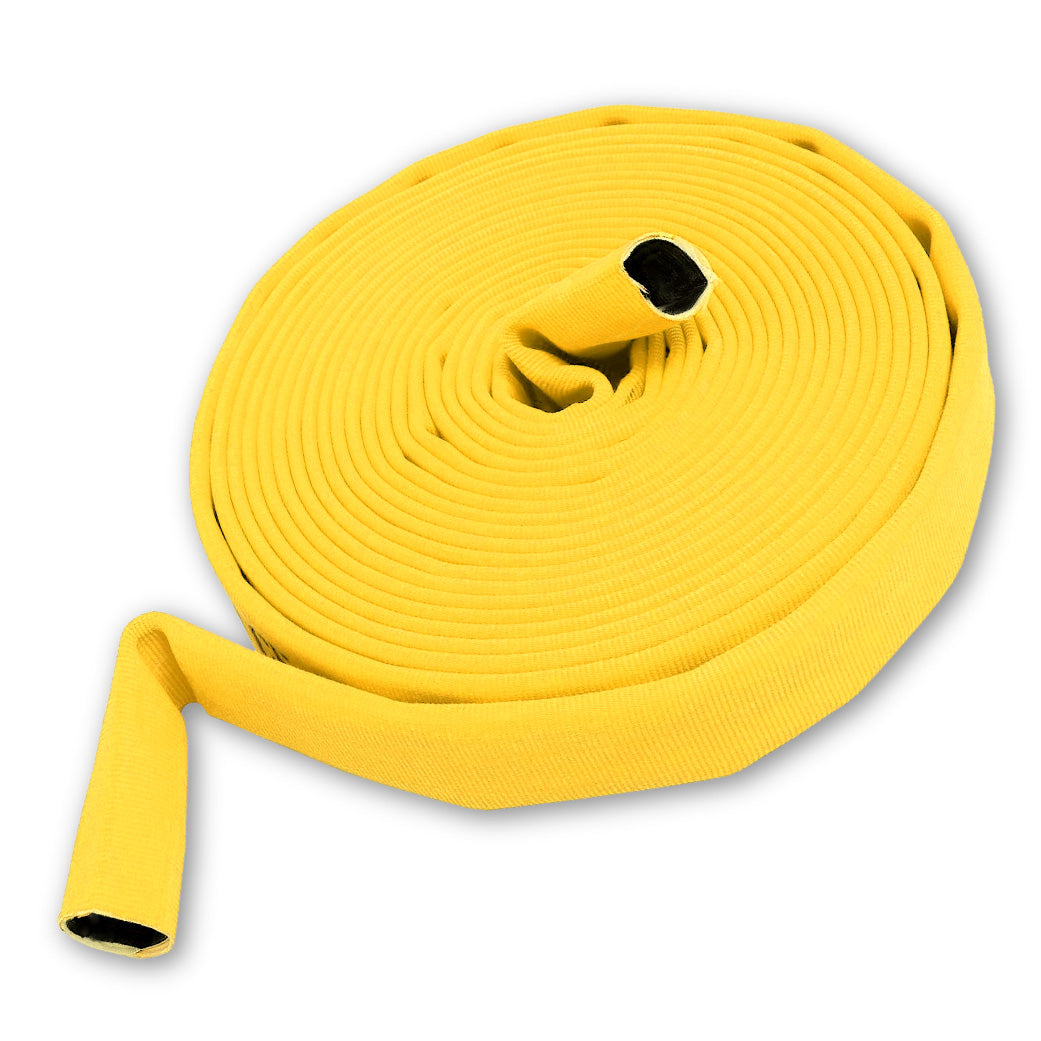 1-1/2" Yellow Fire Hose Double Jacket – FireHoseSupply.com