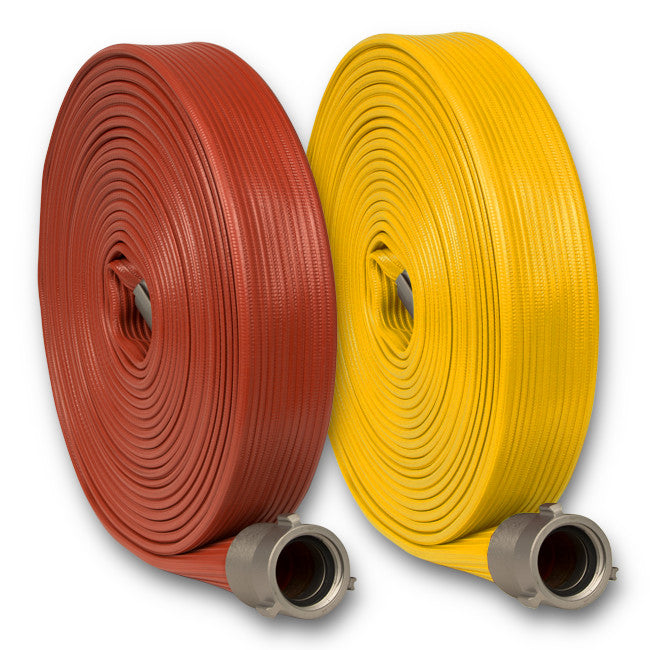 5" Inch Rubber Fire Hose LDH | FireHoseSupply.com
